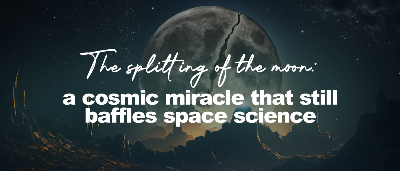 The splitting of the moon: A cosmic miracle that still baffles space ...
